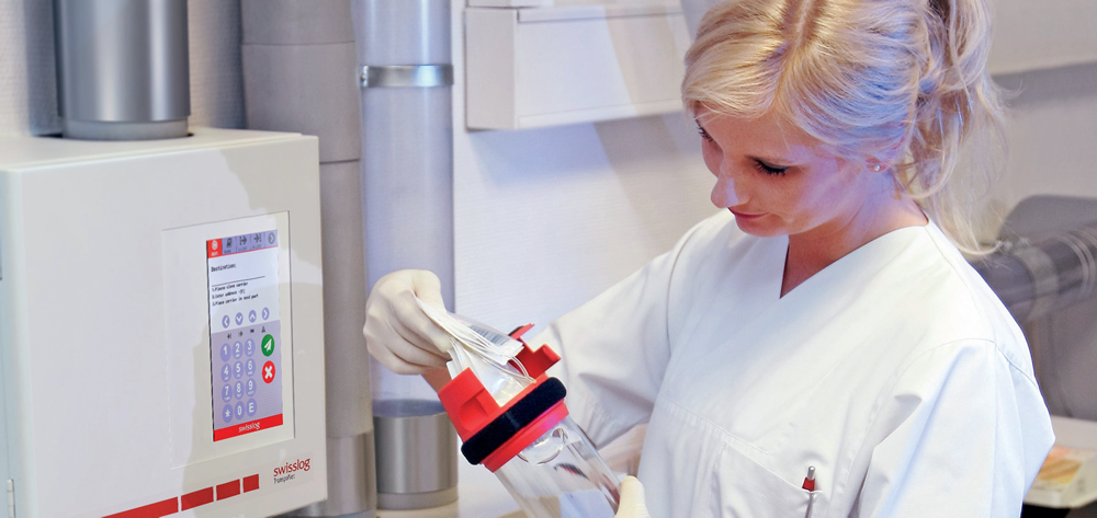 Swisslog Pneumatic tube systems - DNA Logic